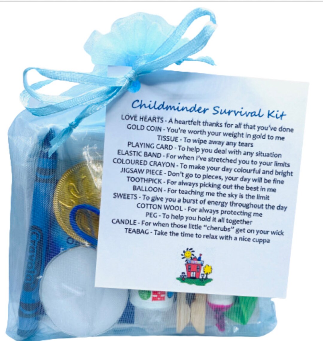 Childminder Male Survival Kit Gift/Present - Etsy.de