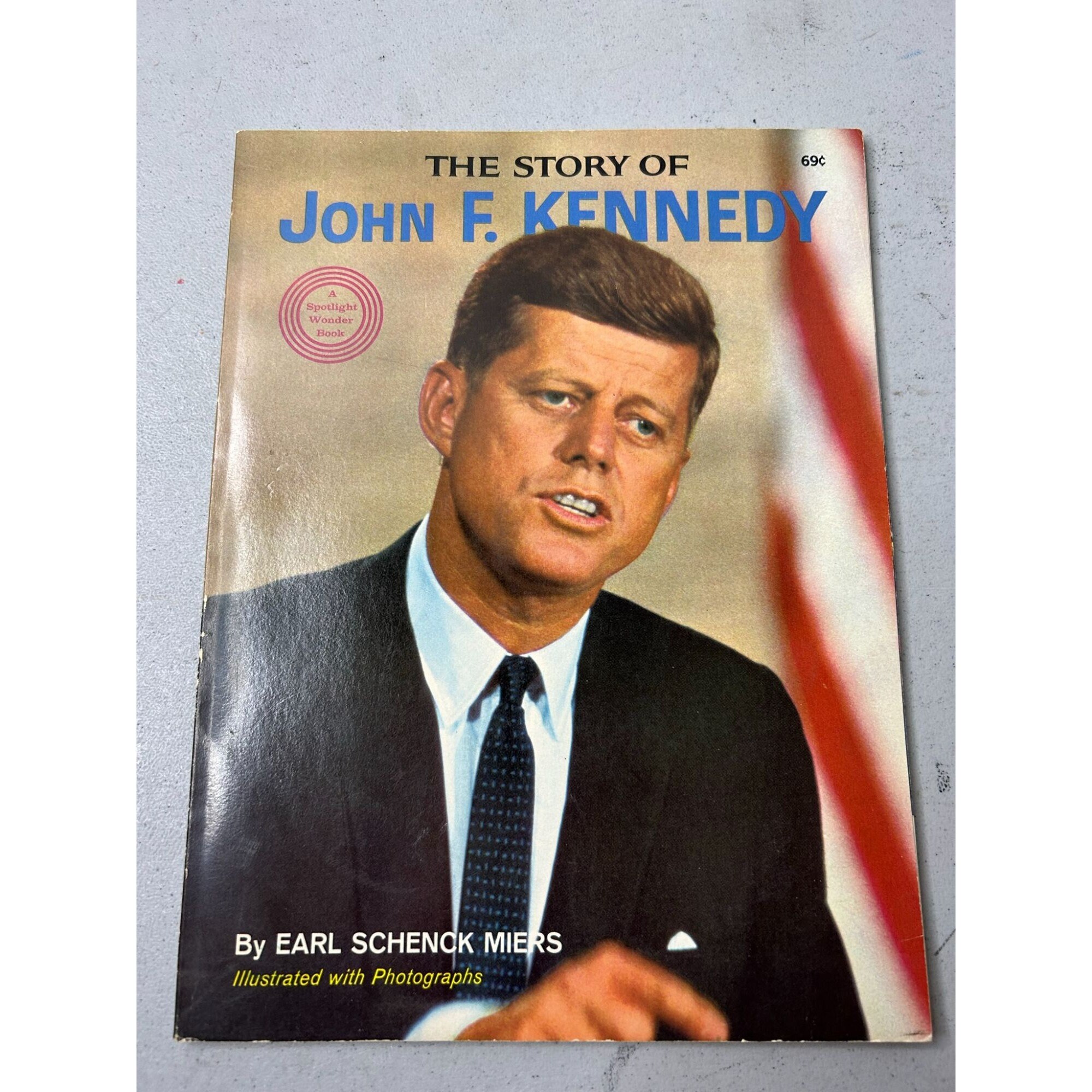 Vintage the Story of John F. Kennedy 118 Book by Earl Schenck Miers ...