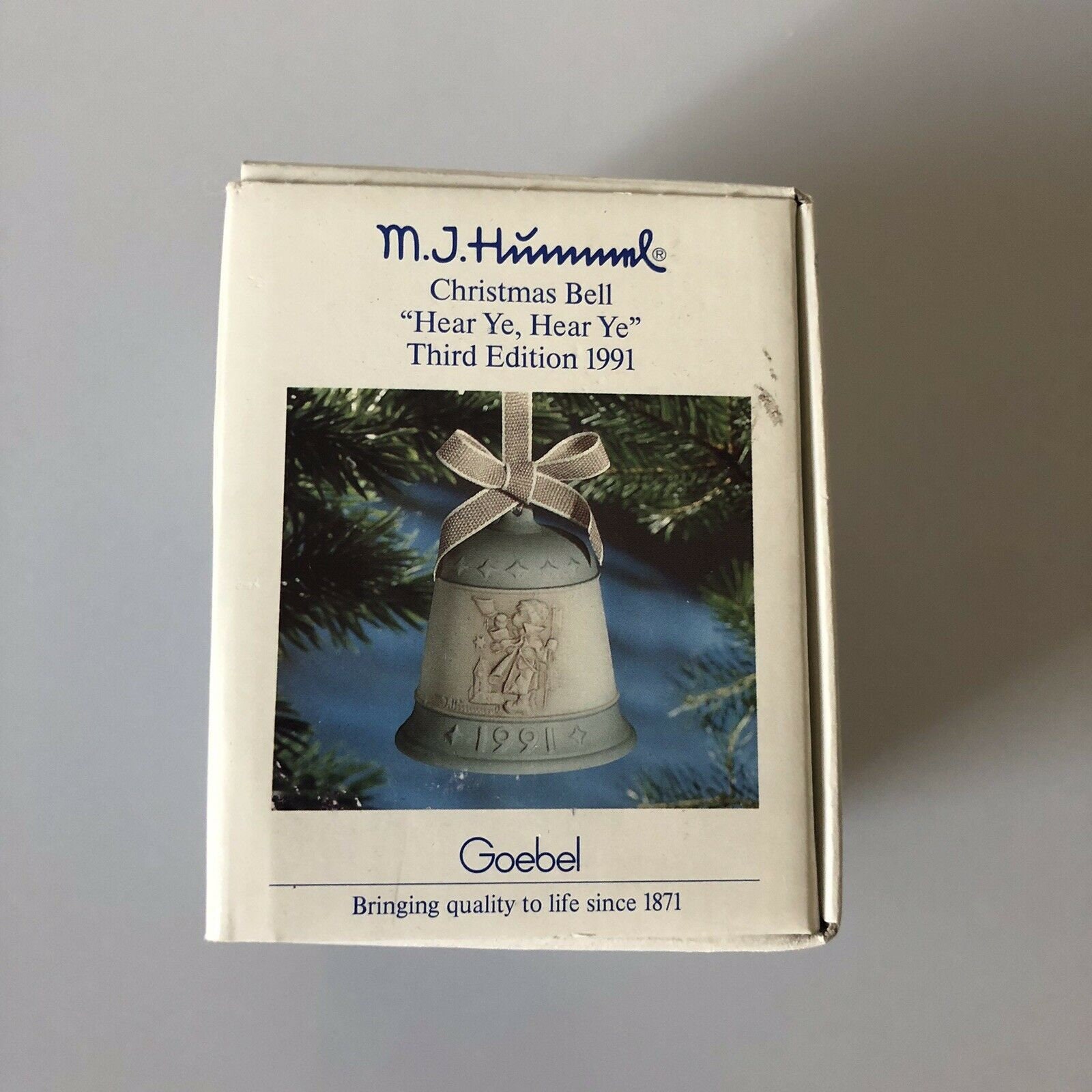 M.J. Hummel Cloche de Noël Hear Ye Hear Ye 3ème Editon - Etsy France