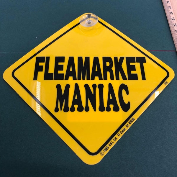 Suction Cup Car Sign - Etsy