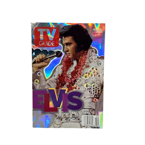 Elvis Tv Guide - Etsy