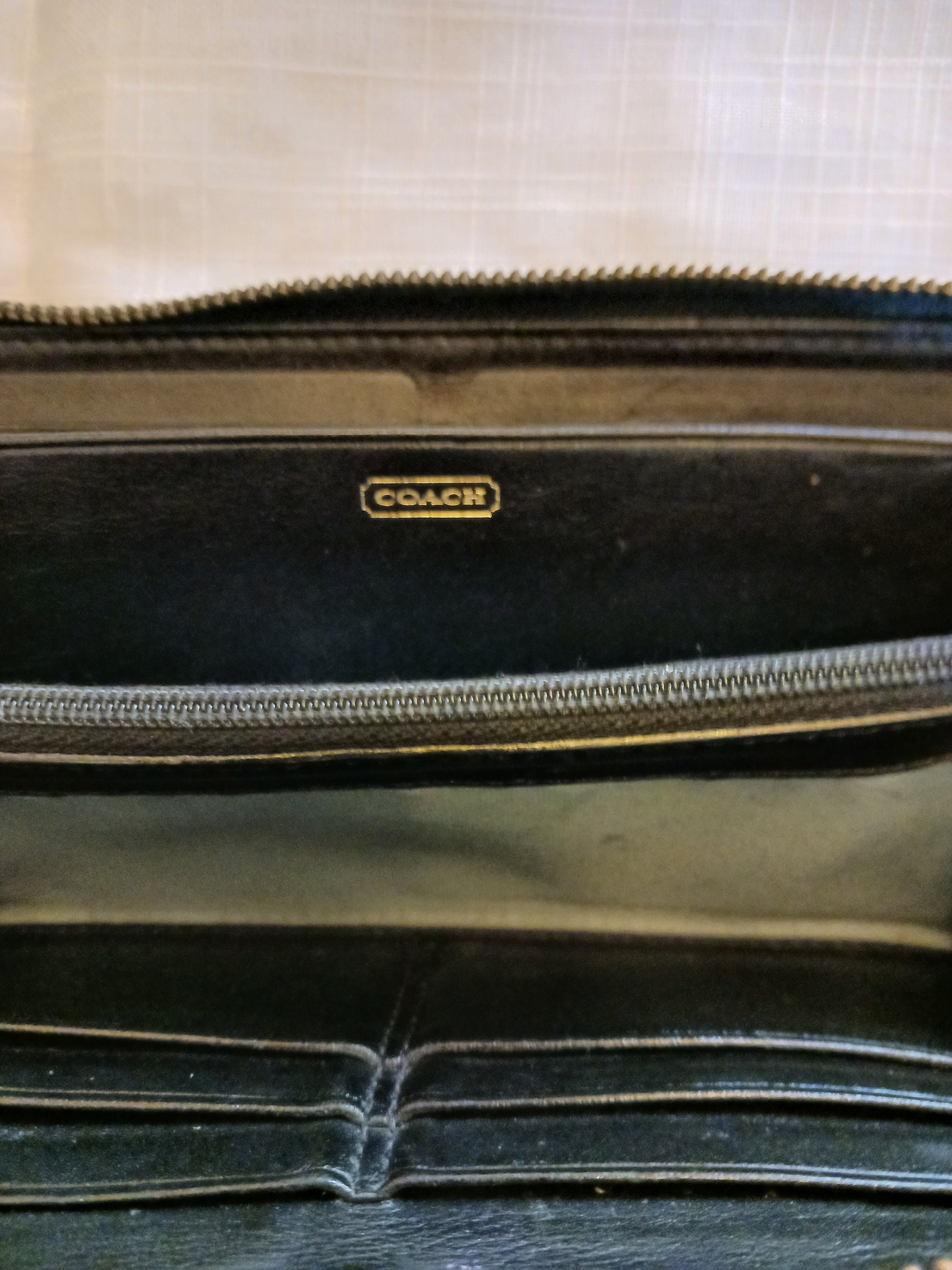 Vintage Coach Women's 100% Leather Wallet - Etsy