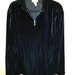 Vintage Mr. Max Black Velvet Zip Front Jacket Sz 3X - Etsy