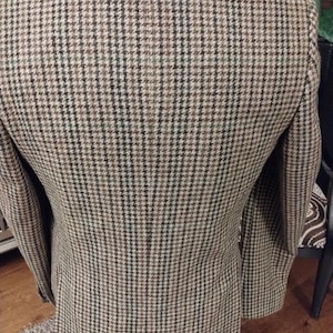 Vintage D.S. Dundee 100% Wool 2 Button Houndstooth Blazer Sz 42. - Etsy