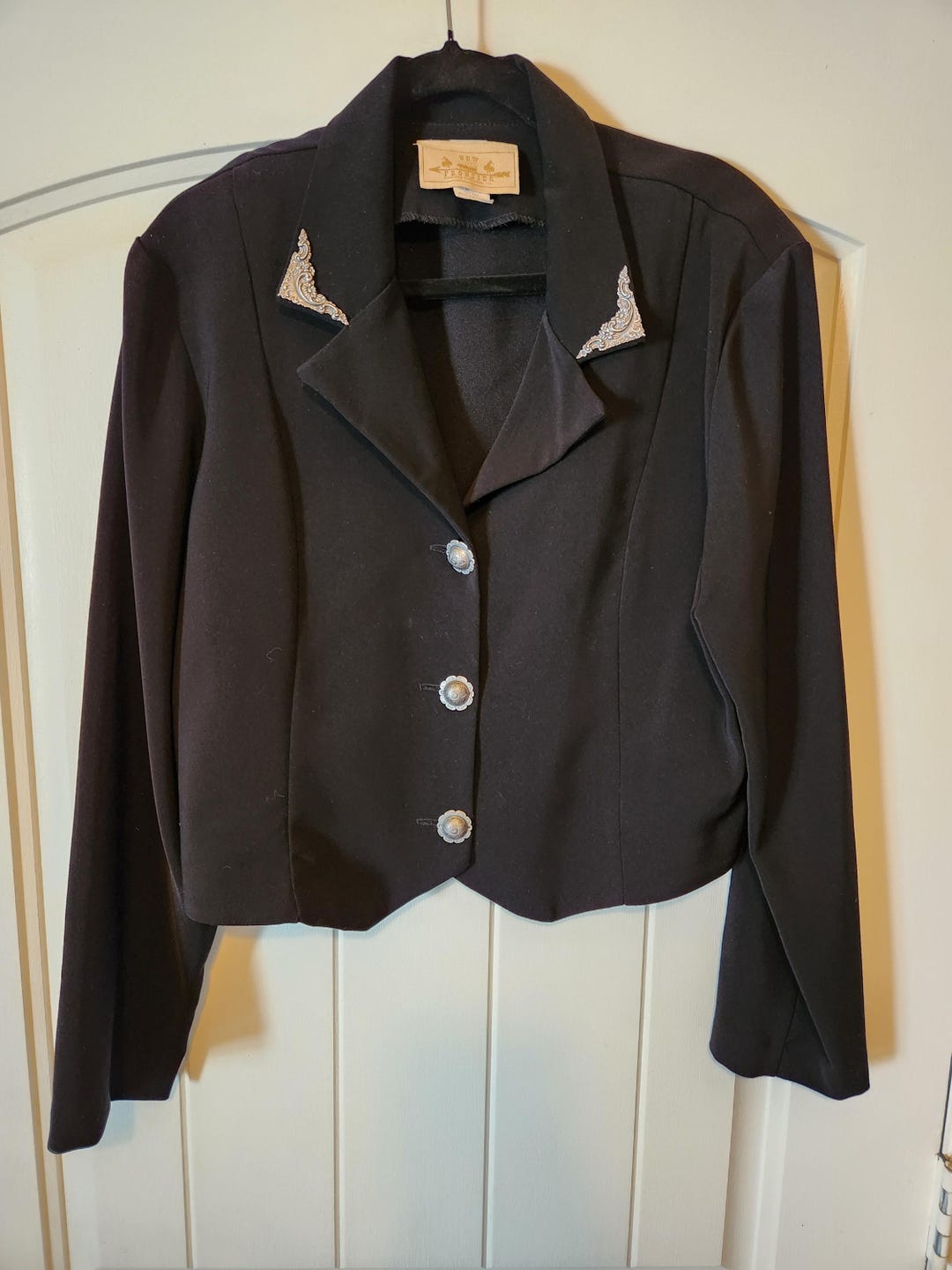 Vintage New Frontier Women's Button Front Western Jacket Sz XL - Etsy