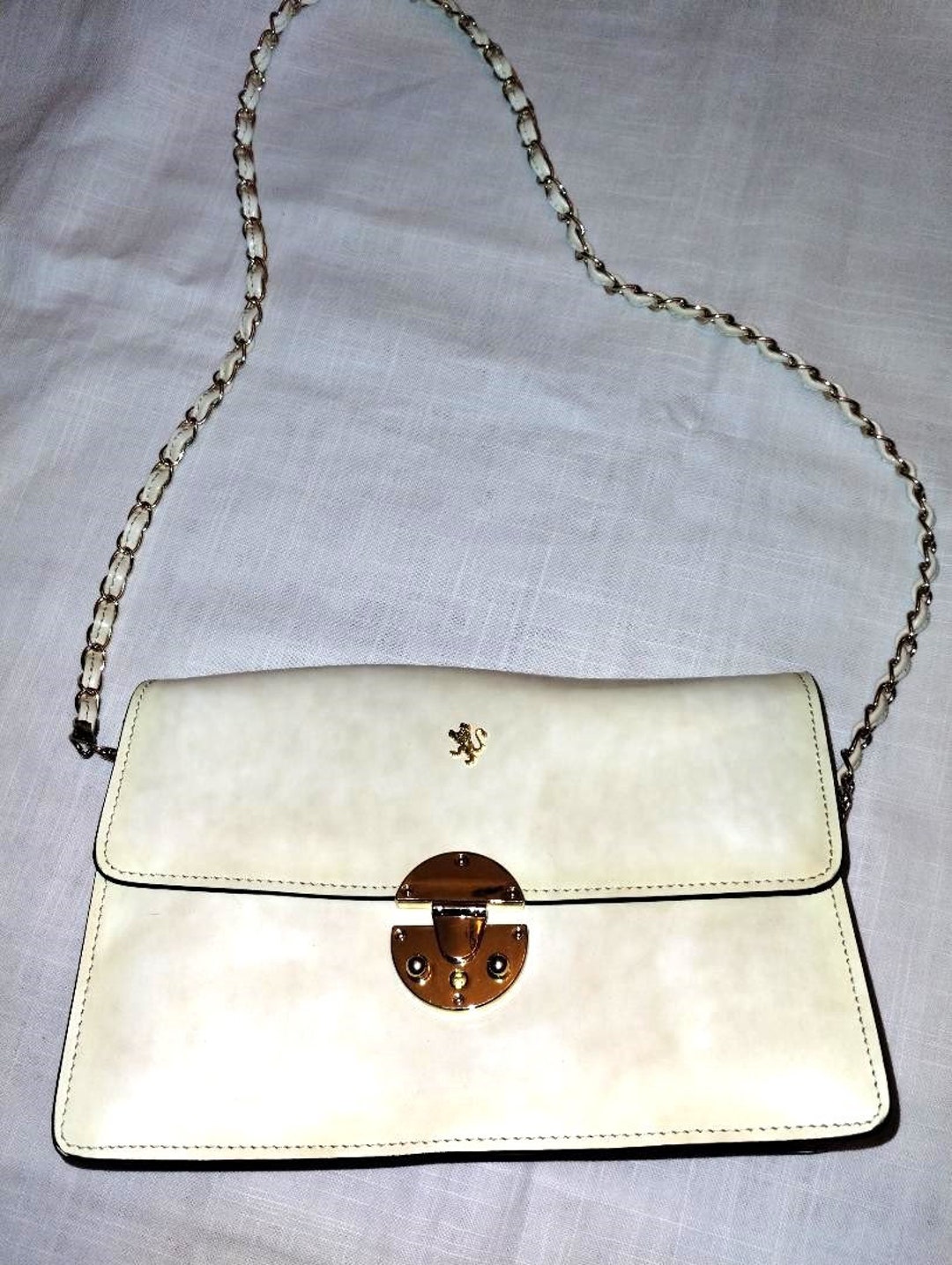 Vintage Pratesi Firenze 100% Leather Shoulder Bag - Etsy