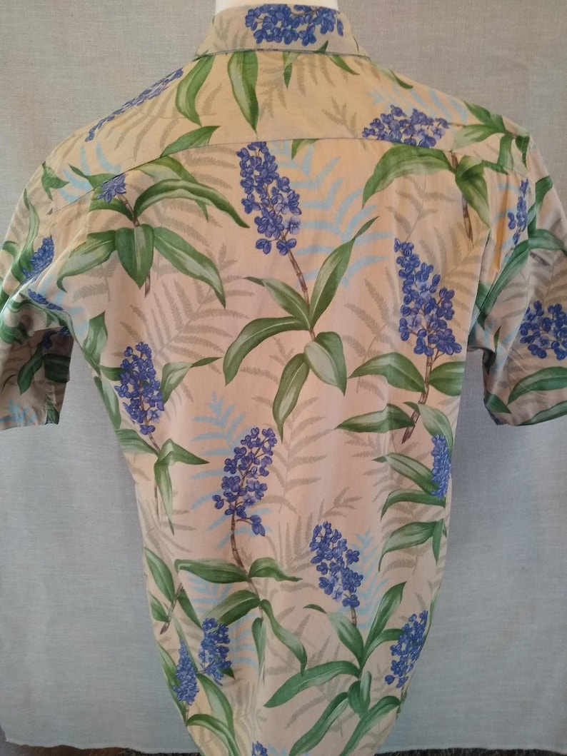 Vintage 70's Reyn Spooner Floral Hawaiian Shirt Sz XL - Etsy
