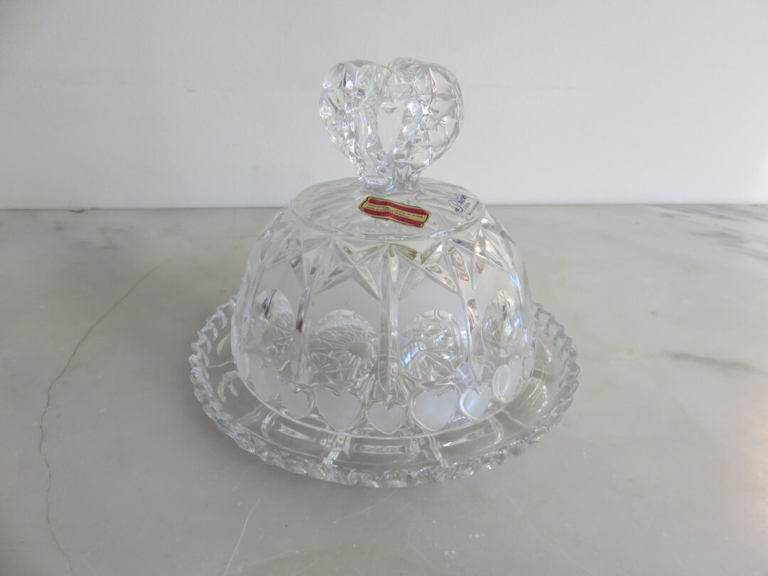 Echt Bleikristall Byrdes Pattern,over 24% Lead Crystal, Handcut ...