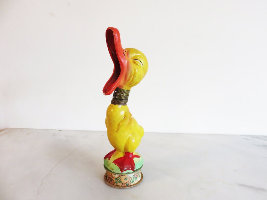 Spring Neck Vintage Toy Duck 1920s Era - Etsy