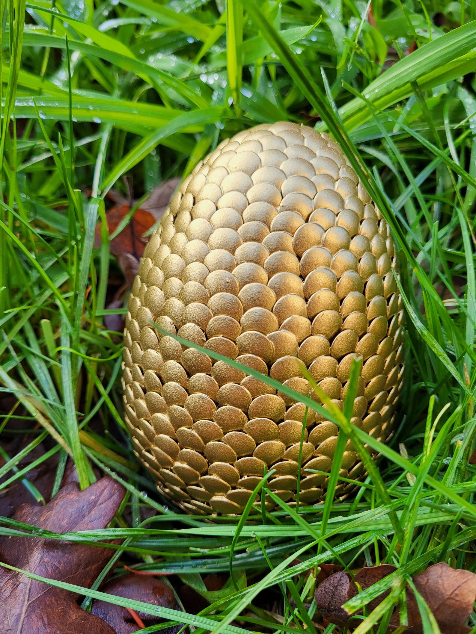 Golden Dragon Egg Figurine Mermaid Dinosaur 6-inch Decoration - Etsy