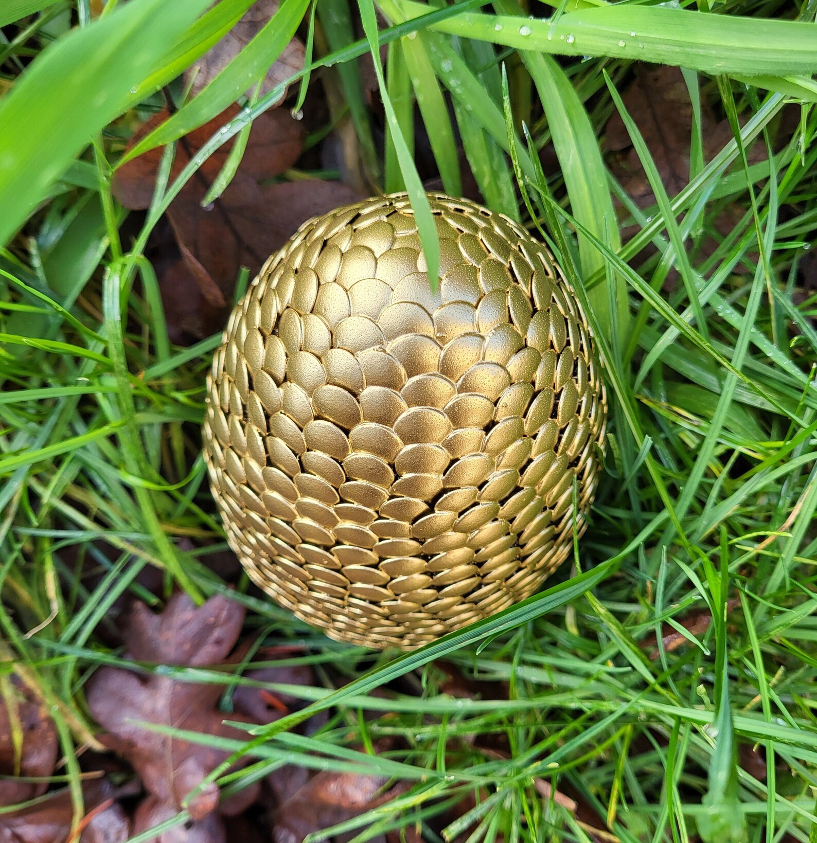 Golden Dragon Egg Figurine Mermaid Dinosaur 6-inch Decoration - Etsy