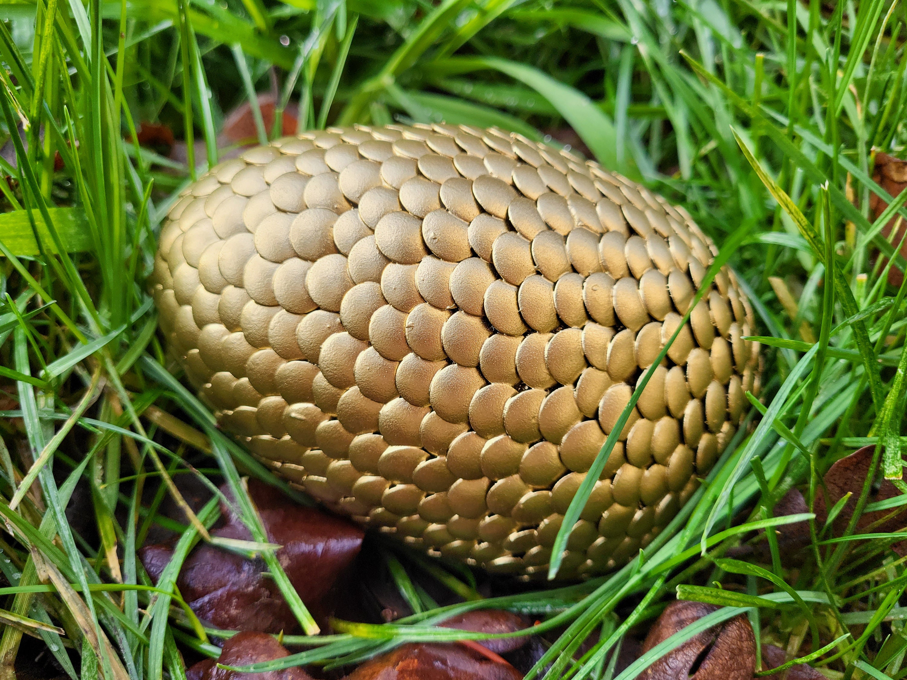 Golden Dragon Egg Figurine Mermaid Dinosaur 6-inch Decoration - Etsy