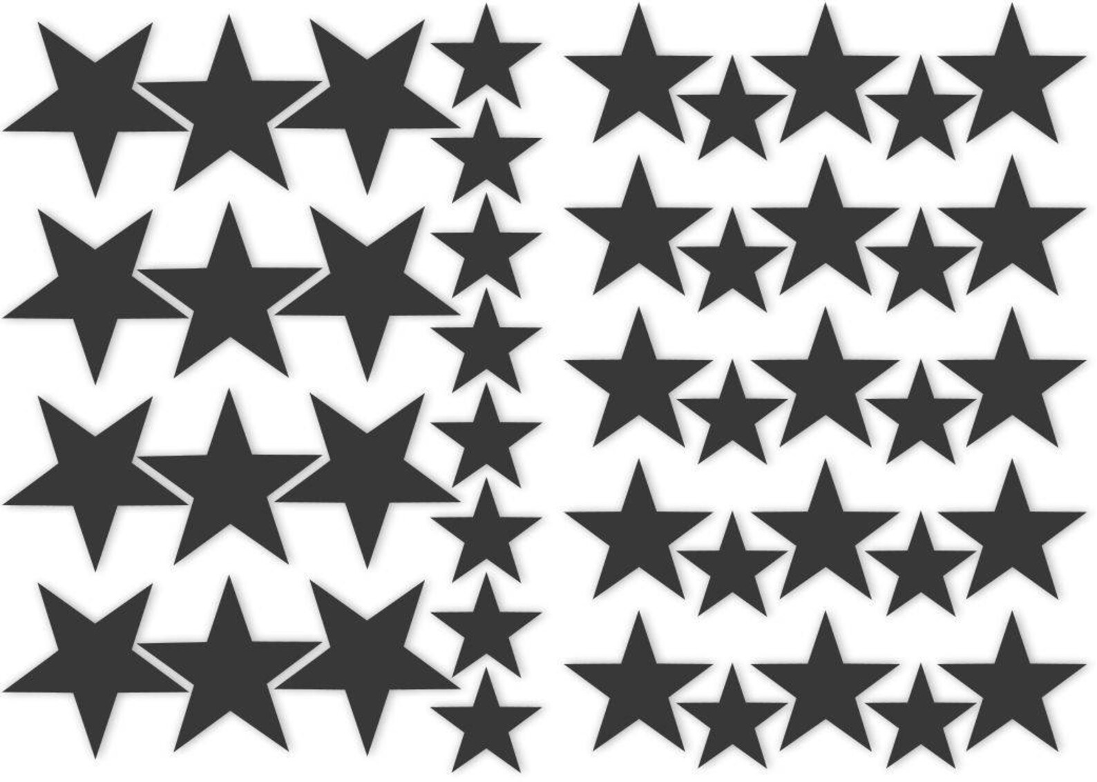 Star Wall Decals Nursery Wall Decals Confetti Star Decals | Etsy