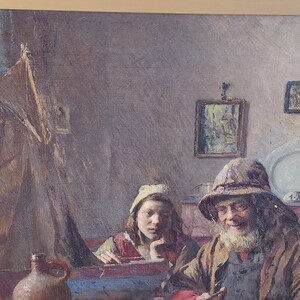 Alois Boudry (belgian, 1851-1938) Antique Oil on Canvas Painting ...