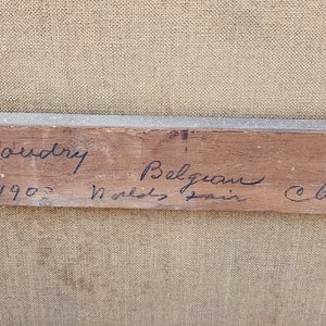 Alois Boudry (belgian, 1851-1938) Antique Oil on Canvas Painting ...