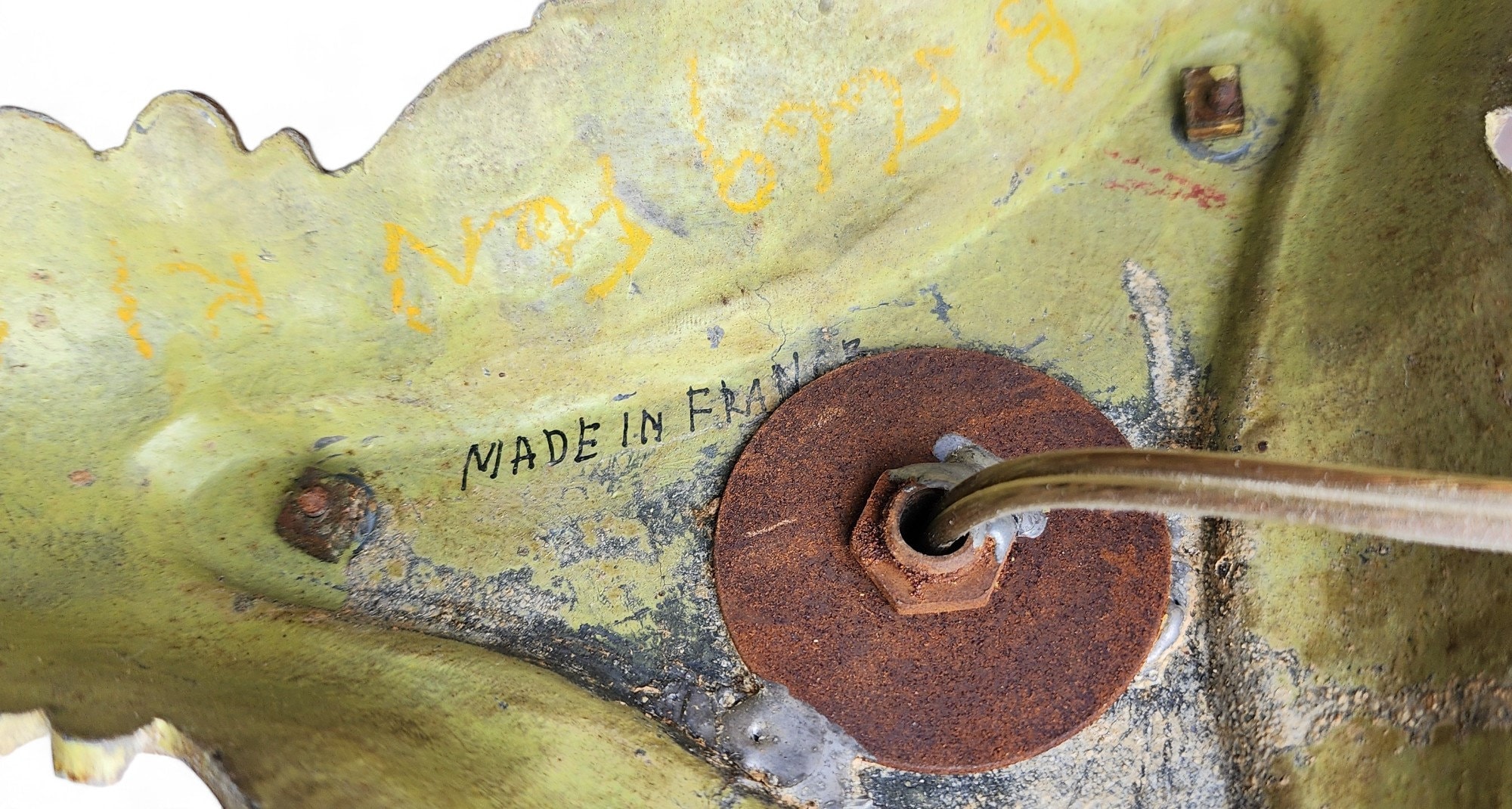 Fine Pair French Mid 19th Century Converted Brass Repoussé Moderator ...