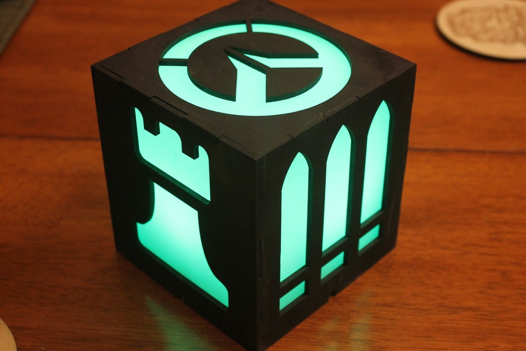 Overwatch Lamp, Overwatch Art, Unique Night Light, Desk Decor - Etsy