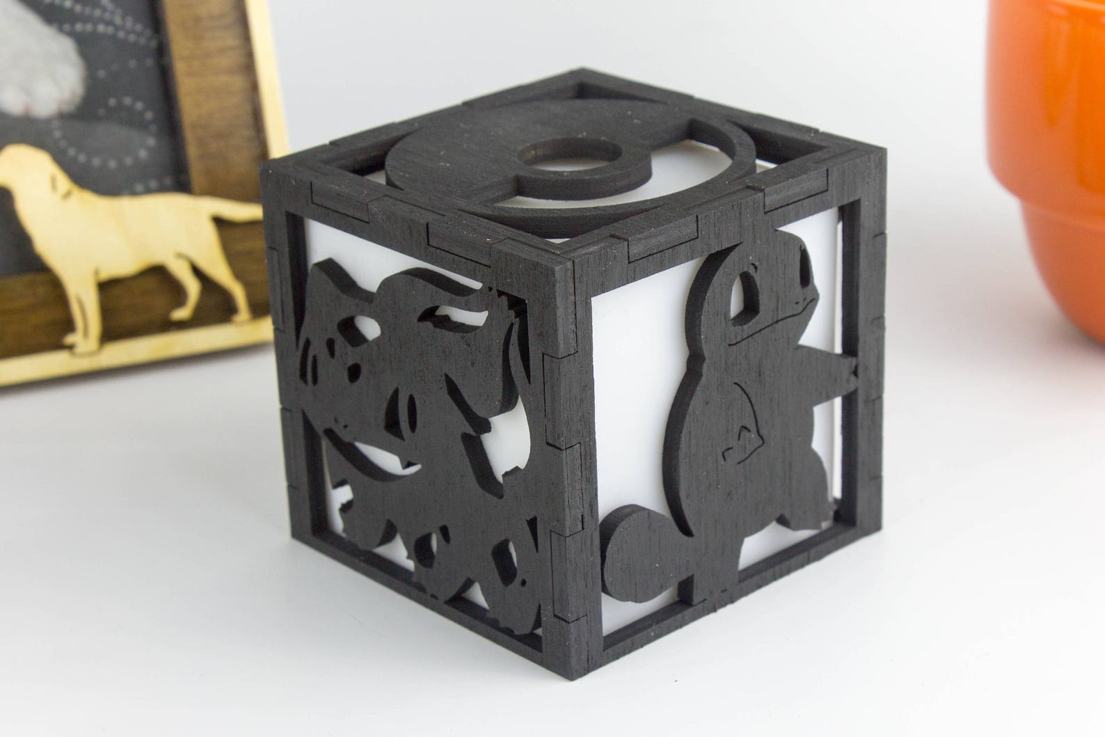 Pokecube Pokemon Cube Lamp Poke Night Light Poke Desk - Etsy