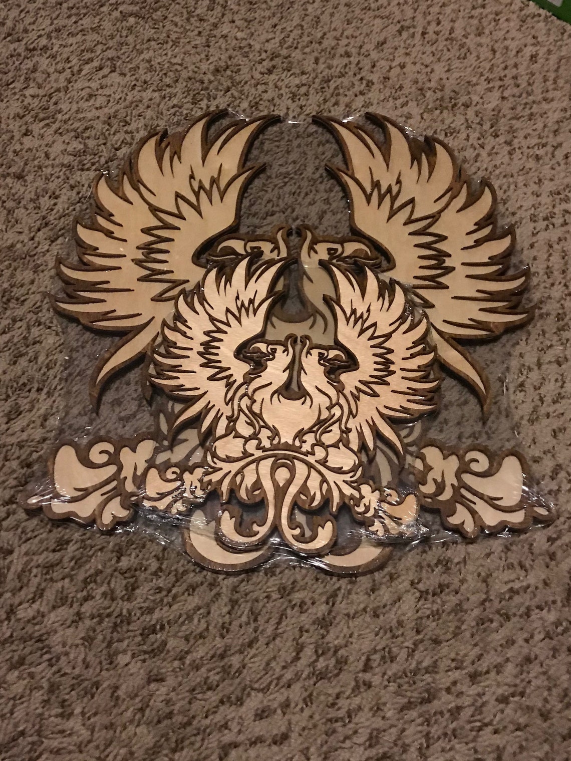 Grey Warden Crest-dragon Age Wall Art-game Art Layered Wood Plaque - Etsy