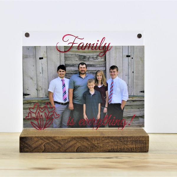 Family is Everything Picture Frame - Etsy