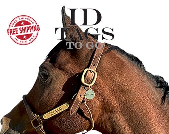 Horse Halter Tag | Etsy