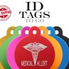 Military Style Medical Alert Id Tag, Custom, Engraved, Personalized ...