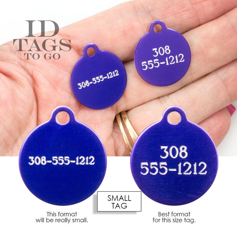 Therapy Dog ID Tags. Service Therapy Dog Large or Small ID Tag - Etsy