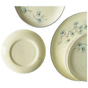 Vintage Taylor Smith Taylor Versatile Blue Lace Dandelion China ...