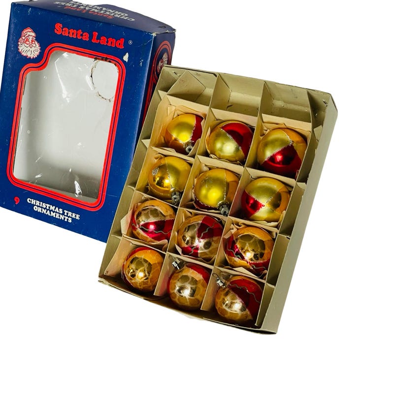 Santa Land Glass Ornament - Etsy