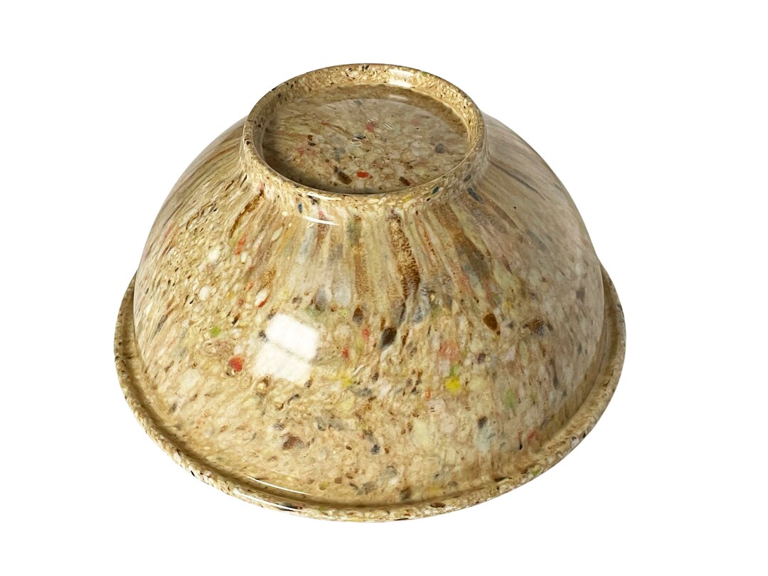 Texas Ware Size 118 Melmac Splatter or Confetti Mixing Bowl Circa 1950s ...