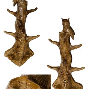 Vintage Cramer Mold 1979 Owl Mug Tree Creamer Sugar Bowl 9 Piece Set - Etsy