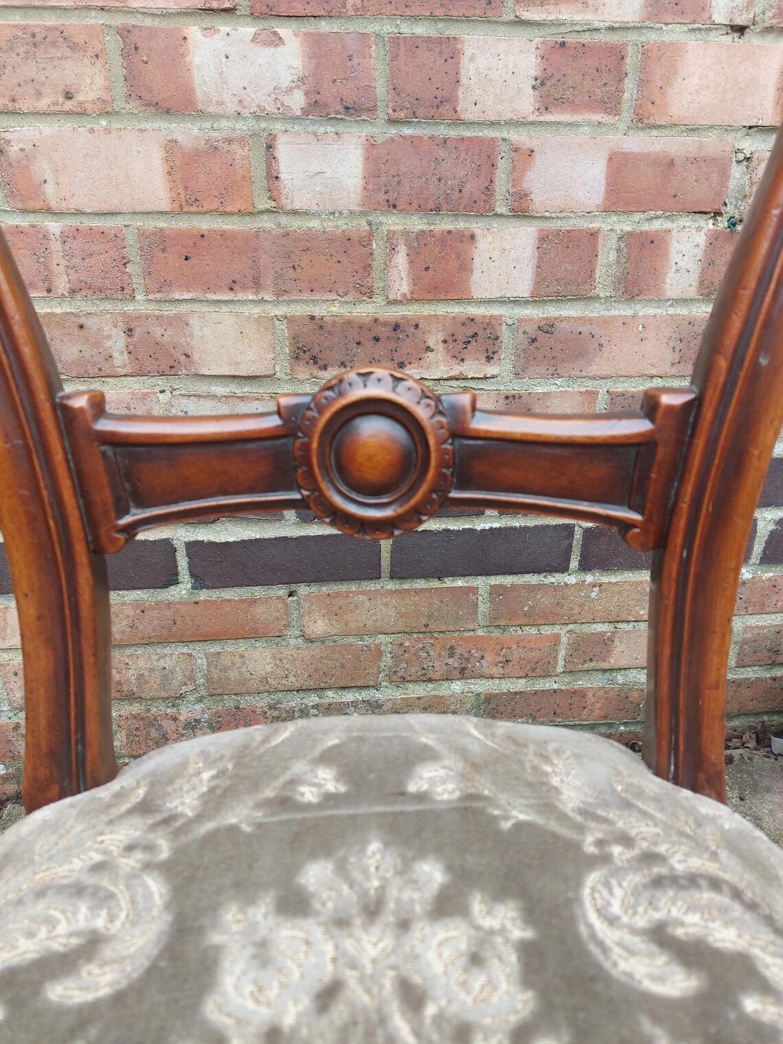 Stunning Victorian Balloon Back Chair - Etsy