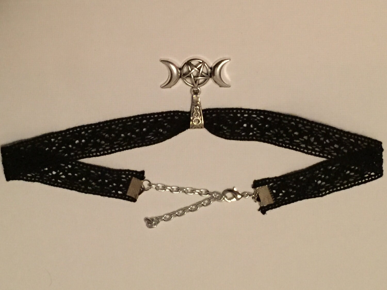 Triple Moon Victorian Style Choker - Etsy