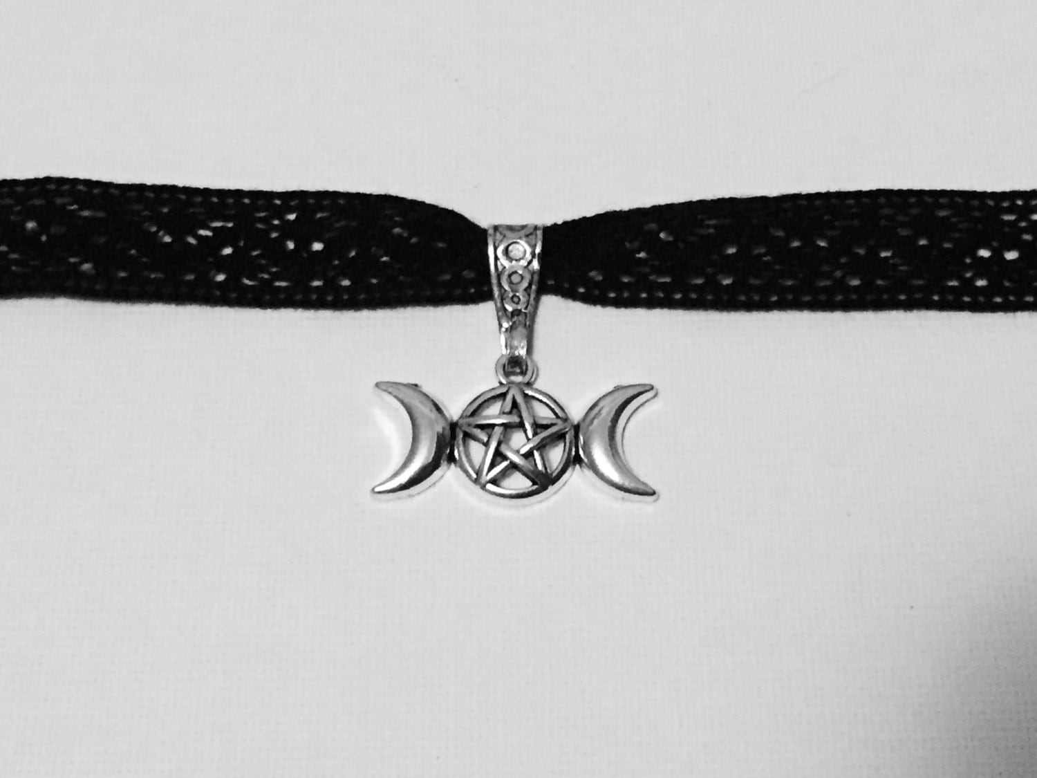 Triple Moon Victorian Style Choker - Etsy
