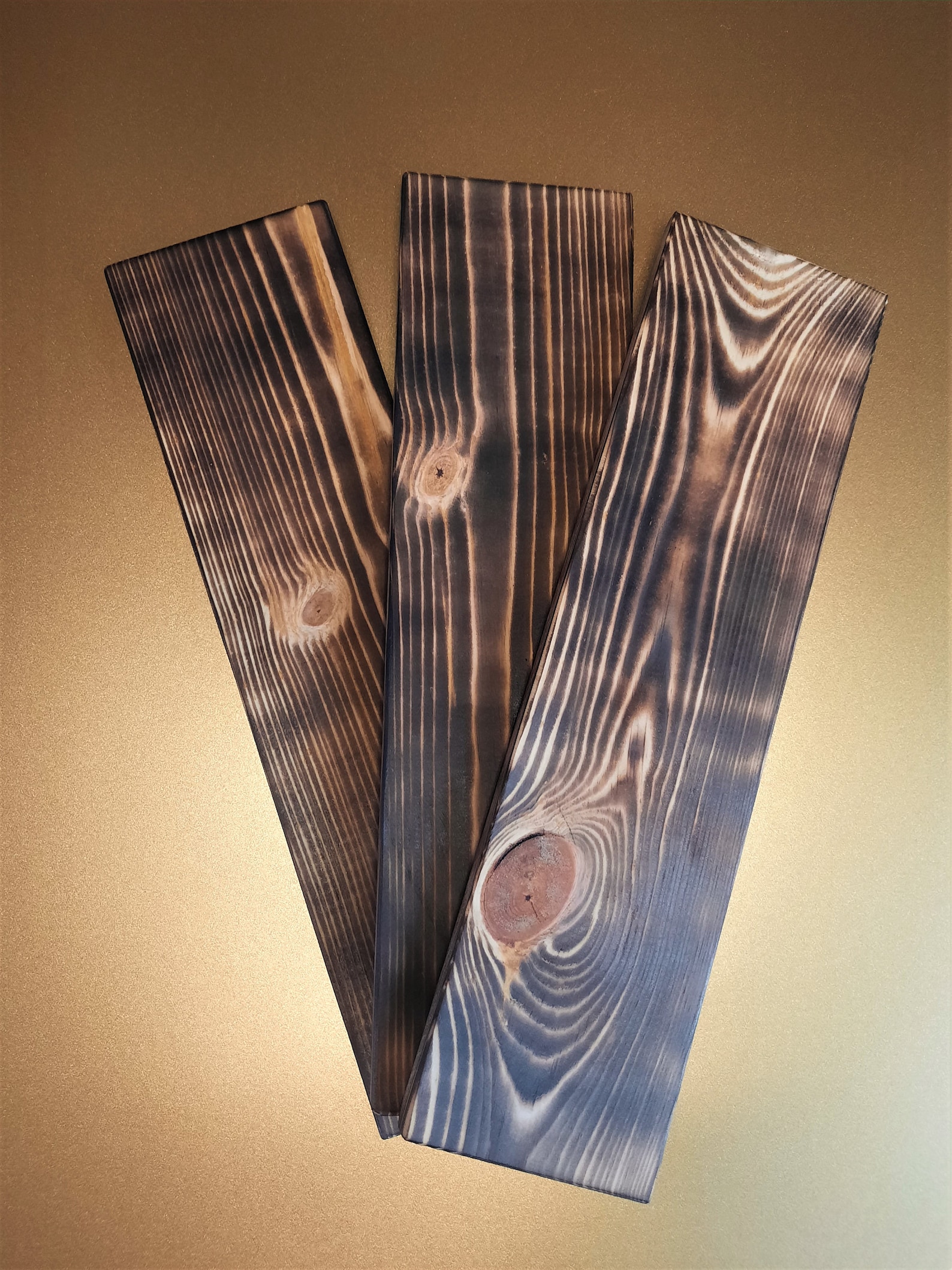 Burned Wood Bord. Rustic Wooden Boards. Burned Hardwood Black - Etsy
