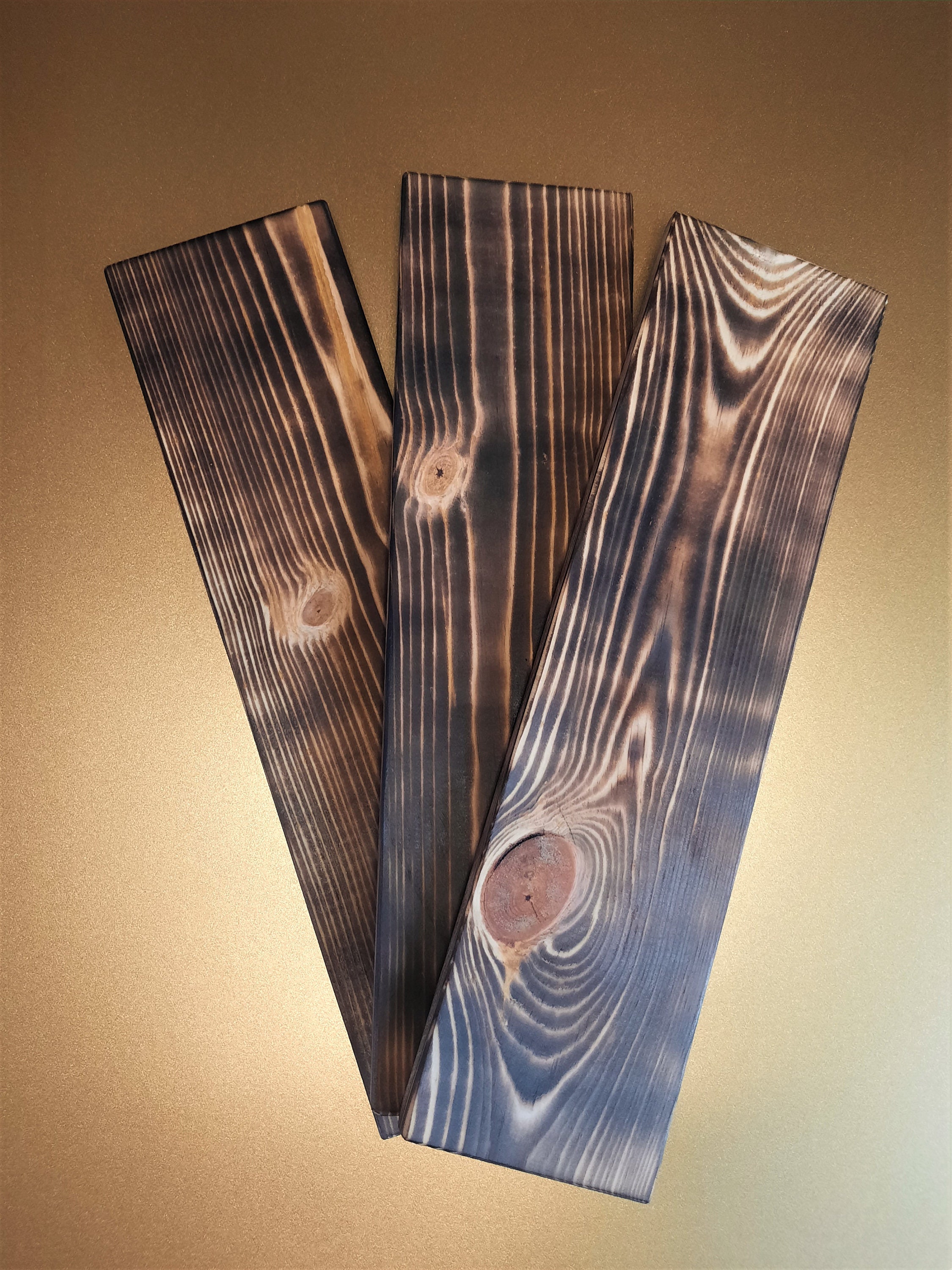 Burned Wood Bord. Rustic Wooden Boards. Burned Hardwood Black Blank ...