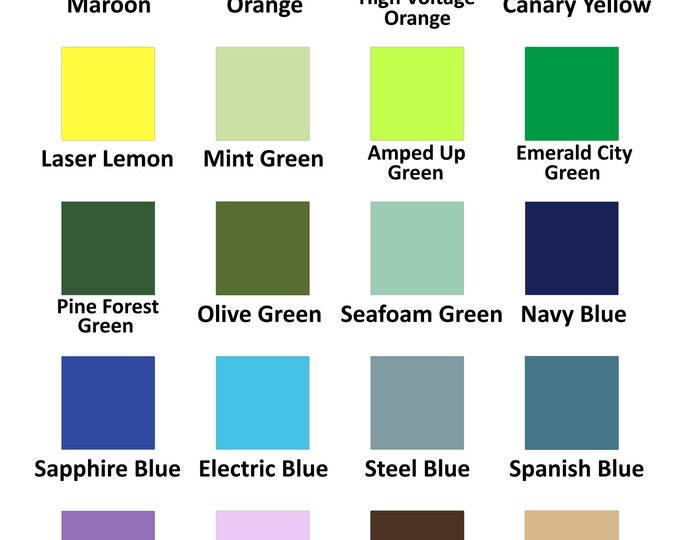 Premium Square Cardstock Paper (pack of 25 Squares) - Choose Size and ...