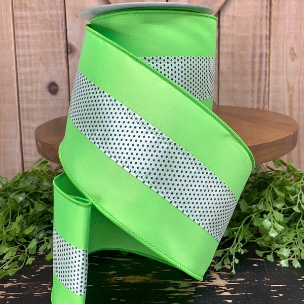 Lime Ribbon - Etsy