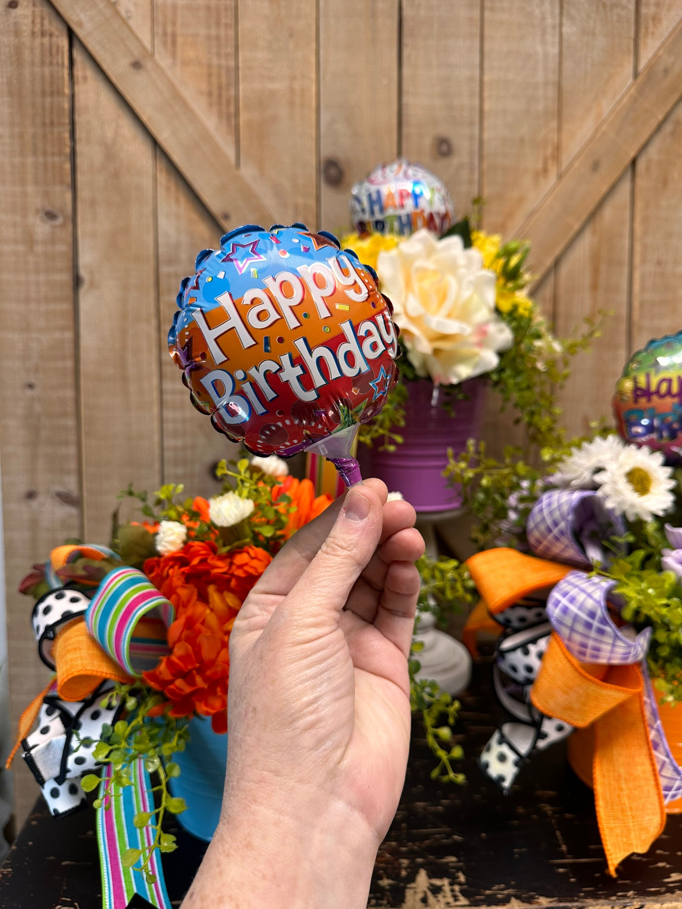 Happy Birthday Centerpiece Choice of One Handmade - Etsy