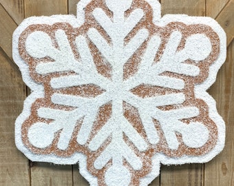 Giant Snowflake Gingerbread Cookie Ornament, Christmas Decor, Ceiling ...