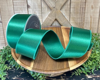 2.5 Inch, 10 Yards, White With Gold Dots Ribbon, 2.5 Inch Ribbon, A ...