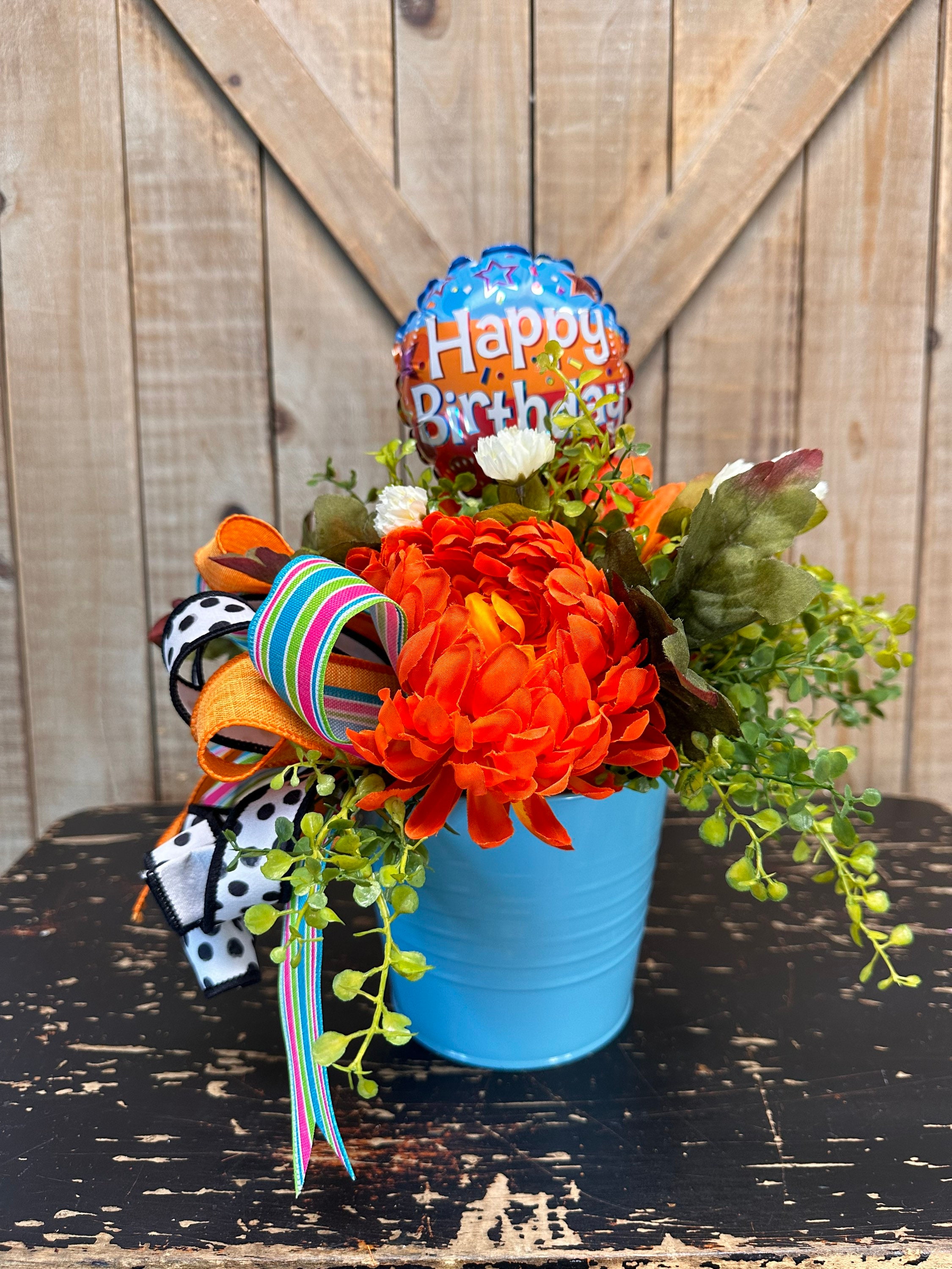 Happy Birthday Centerpiece Choice of One Handmade - Etsy