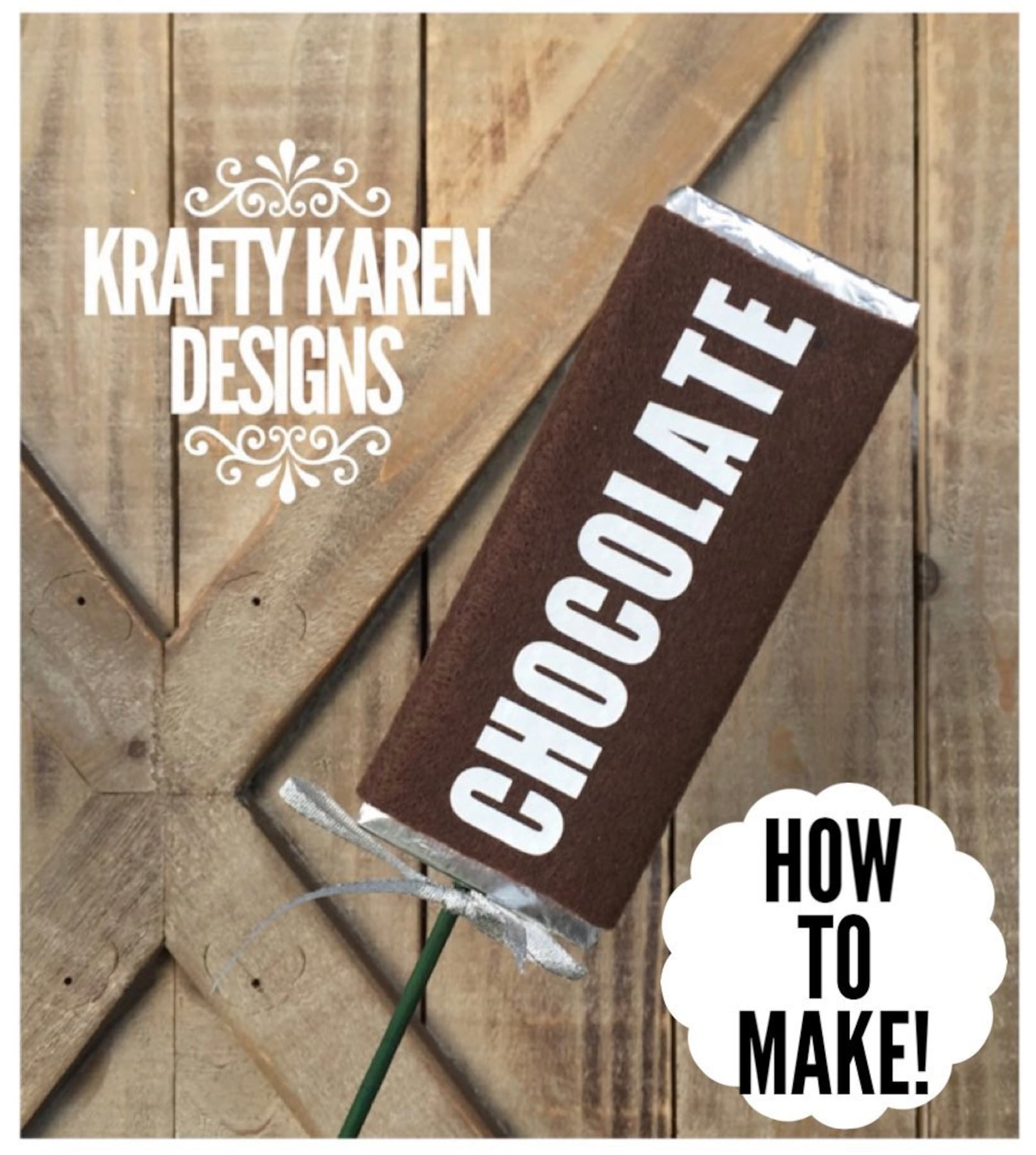 How to Video, Fake Chocolate Bar Tutorial, Fake Candy Making Video ...