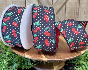 2.5 Inch, 10 Yards, White With Gold Dots Ribbon, 2.5 Inch Ribbon, A ...