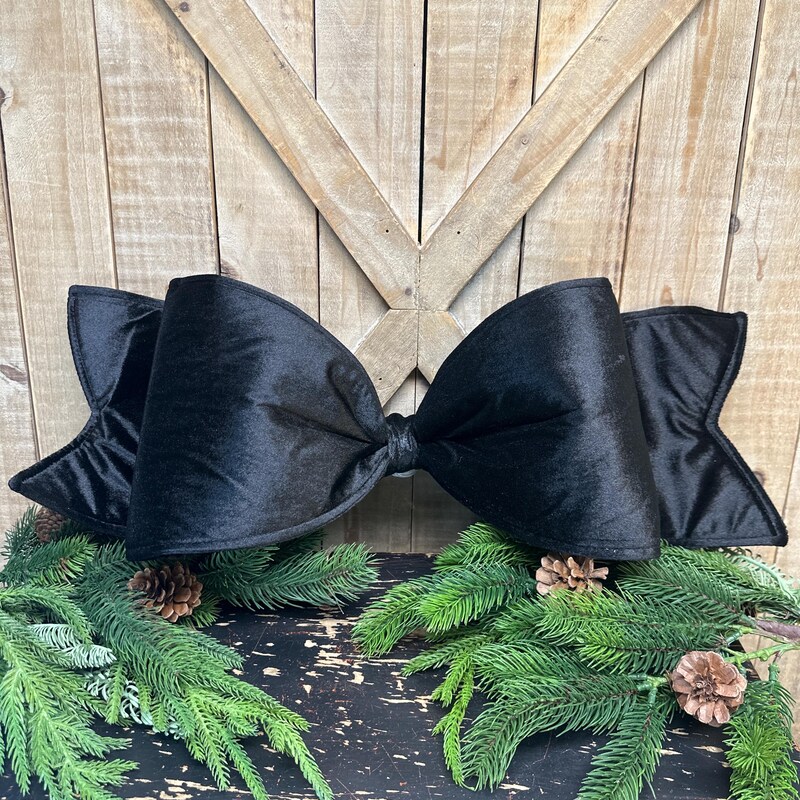 Velvet Tree Bow - Etsy