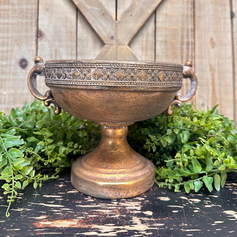 Brass Centerpiece - Etsy