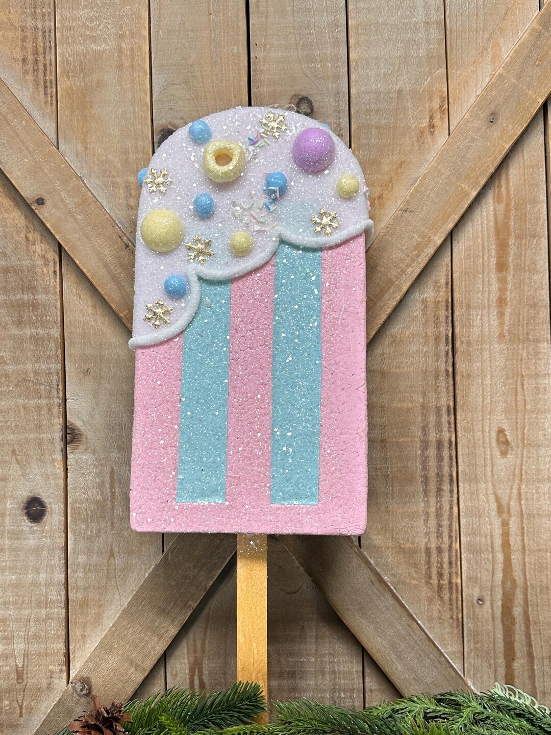 Drippy Popsicle, Tree Decor, Wreath Attachment, Centerpiece Decor ...