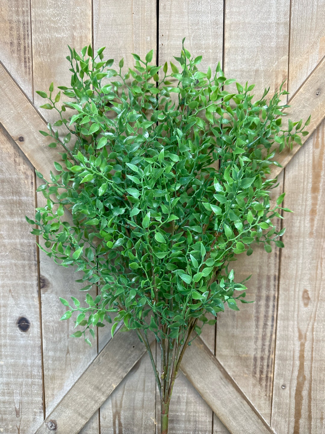 Green Similax Bush, Greenery, 20 Inches, Floral Greenery, Fake Greenery ...