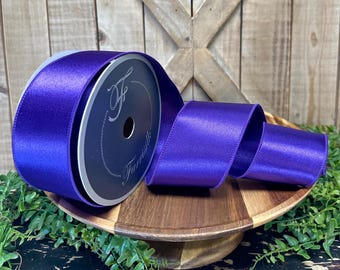 10 Yards - 2.5 Inch, Lime Green Satin Wired Ribbon, Designer Ribbon ...