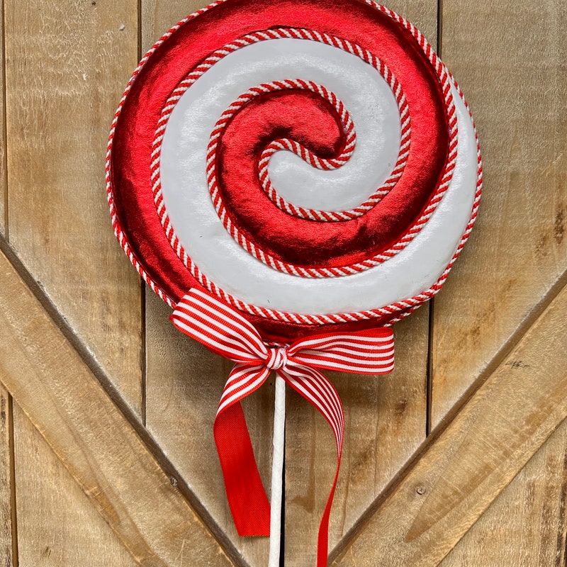 Extra Large Peppermint Ornaments - Etsy